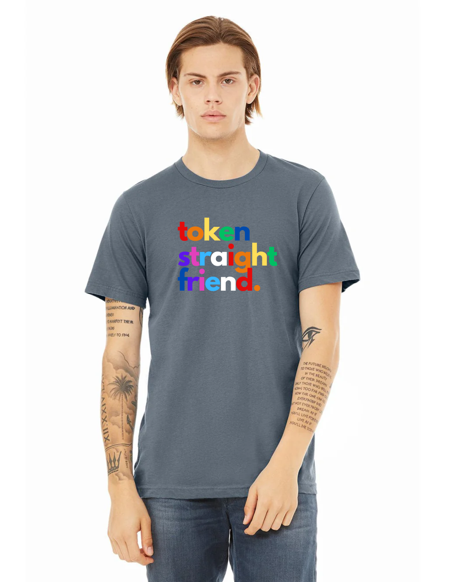 Token Straight Friend - Pink Robin